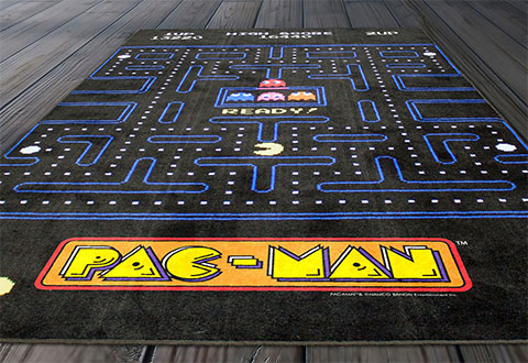 Pac-Man Rug @ Sharper Image
